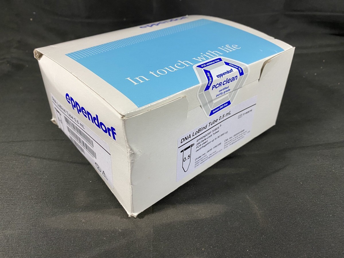 Eppendorf Tubes Dna Lobind Safelock Tube 05ml Dna Pcr Clean