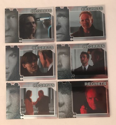 ALIAS SEASON 4 (Inkworks/2006) COMPLETE "REGRETS" Foil Chase Card Set ...