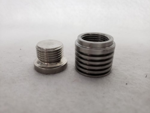 O2 OXYGEN SENSOR "HEAT-SINK" WELD ON BUNG WIDEBAND NUT & CAP KIT S5P2 ...