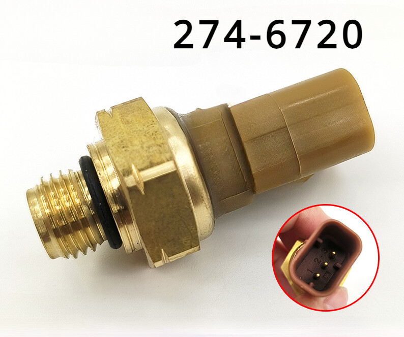1 PC New Pressure Sensor Switch 274-6720 2746720 For Caterpillar 312D ...