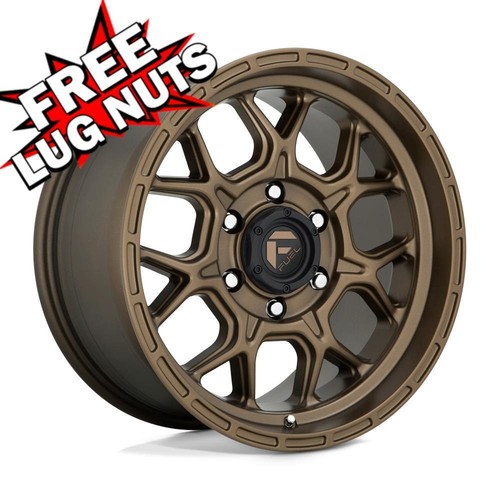 20 inch 20x10 Fuel D671 TECH MATTE BRONZE wheels rims 5x5.5 5x139.7 -18 ...