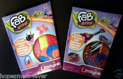 NEW- TWO Umagine Fab Effex Fabric Kits * WILD & BRIGHTS * Price is for ...