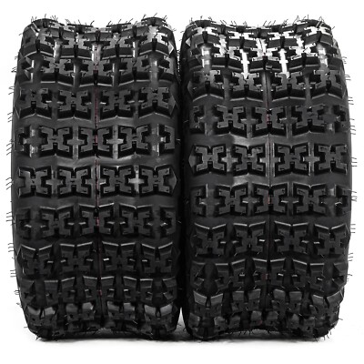 Set of 2 22x11-10 6PR ATV Tires 22x11x10 All Terrain Mud Tires 22 11 10 ...
