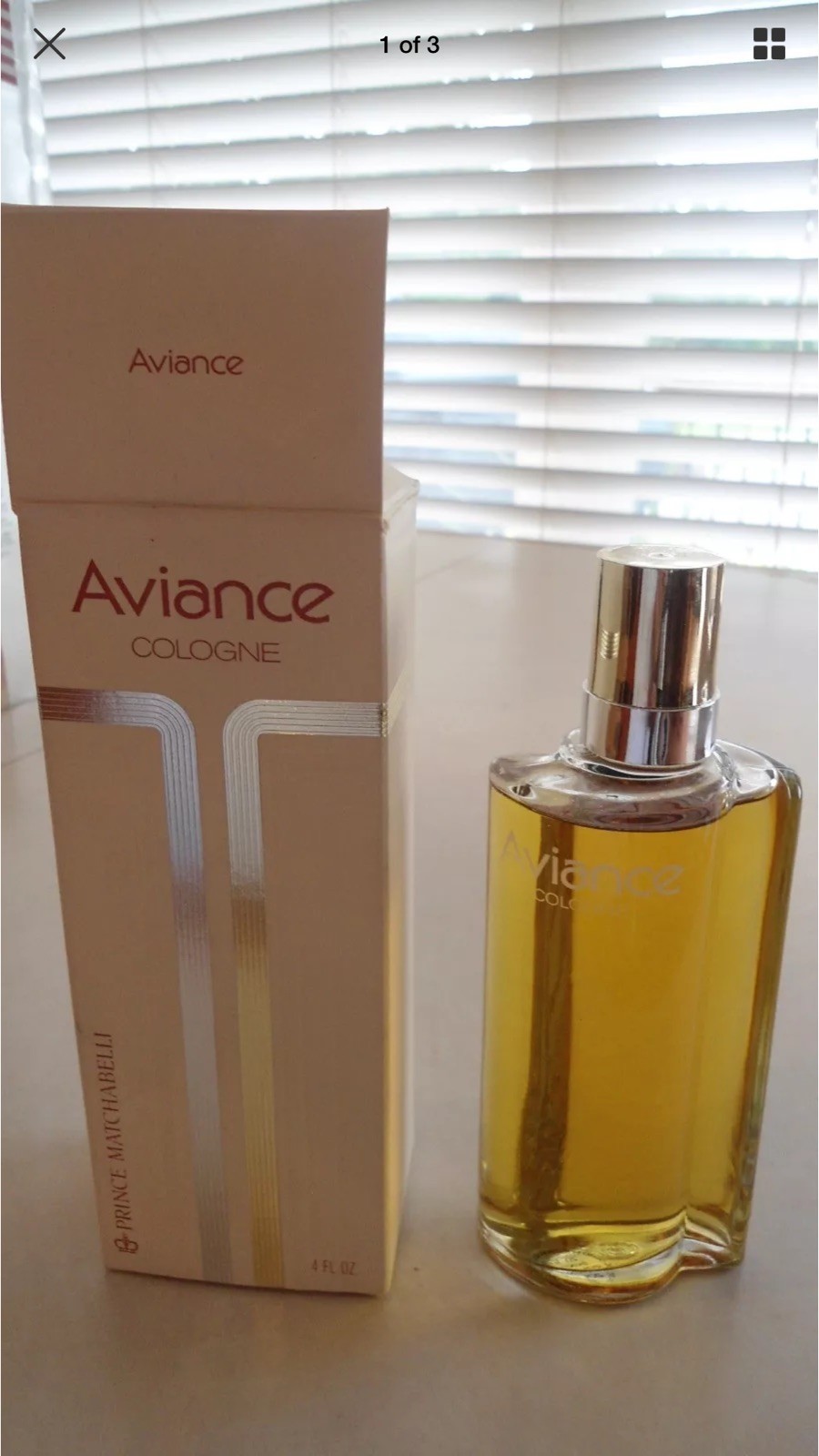 Vintage Prince Matchabelli AVIANCE Women's Cologne 4 Fl.oz 120ml Femme ...