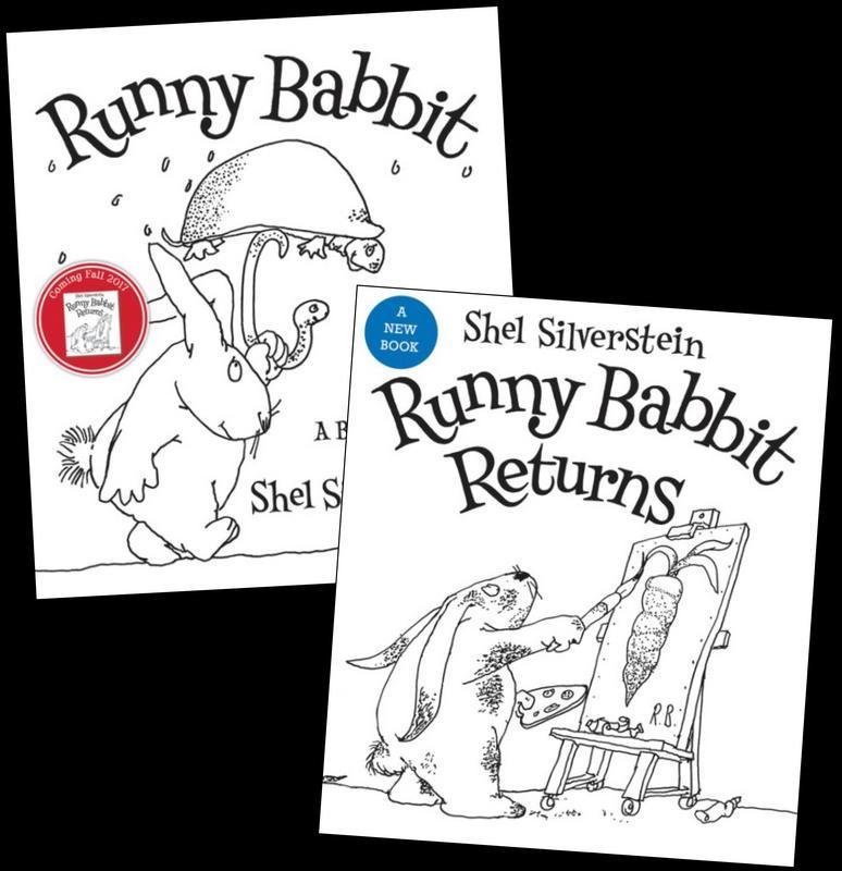 Shel Silverstein RUNNY BABBIT Collection HARDCOVER Set of Books 1-2 ...