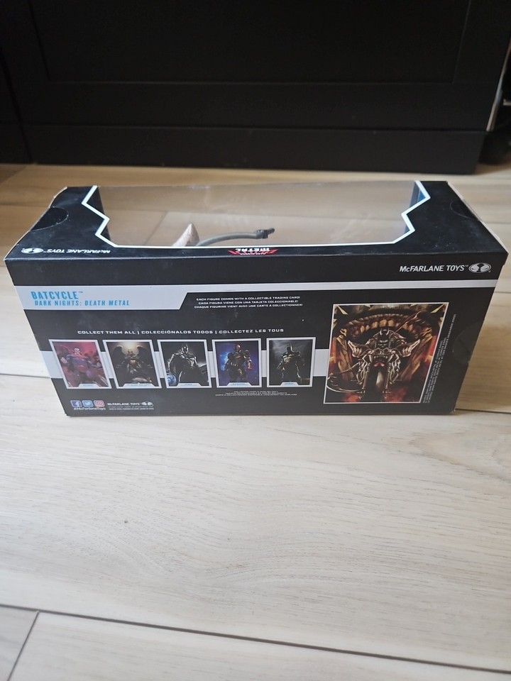 McFarlane DC Multiverse Dark Nights Death Metal Batcycle New Sealed ...