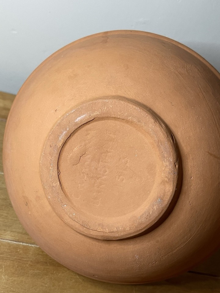 Royal Barum Ware Salad Bowl Terracotta Outer Glazed Inner, Rustic ...