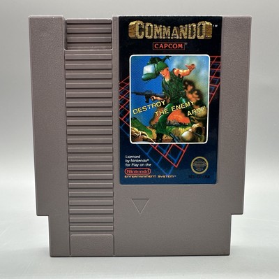 Commando (NES) Cartridge Only TESTED And Working | eBay