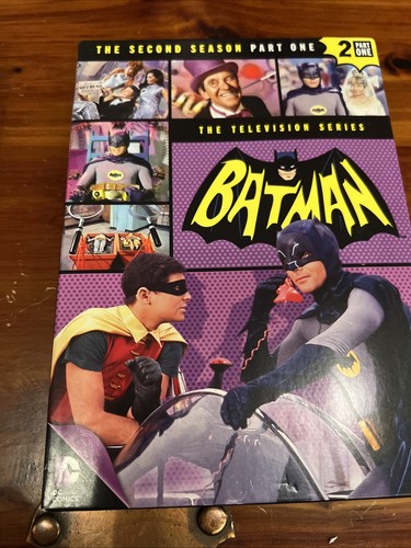 Batman The Complete First & Part One Season 2 DVD TV Series DC Comics ...