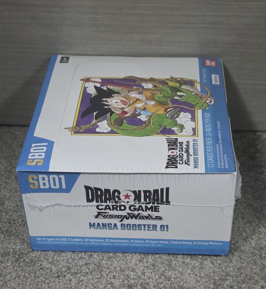 Dragon Ball Super Card Game Fusion World Manga Booster Box SB01 | eBay