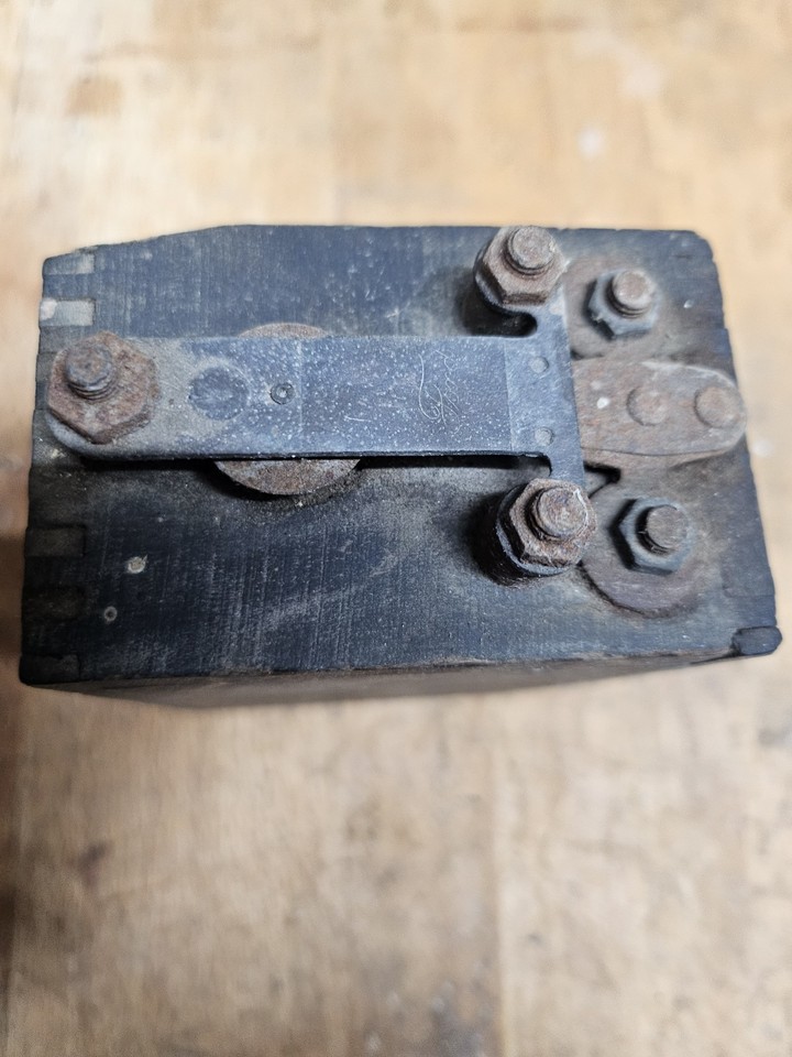 Vintage Antique 1900's Ford Model T Model A Wood Box Battery Ignition ...