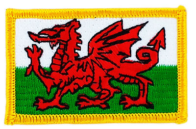 FLAG PATCH PATCHES WALES WELSH IRON ON COUNTRY EMBROIDERED WORLD | eBay