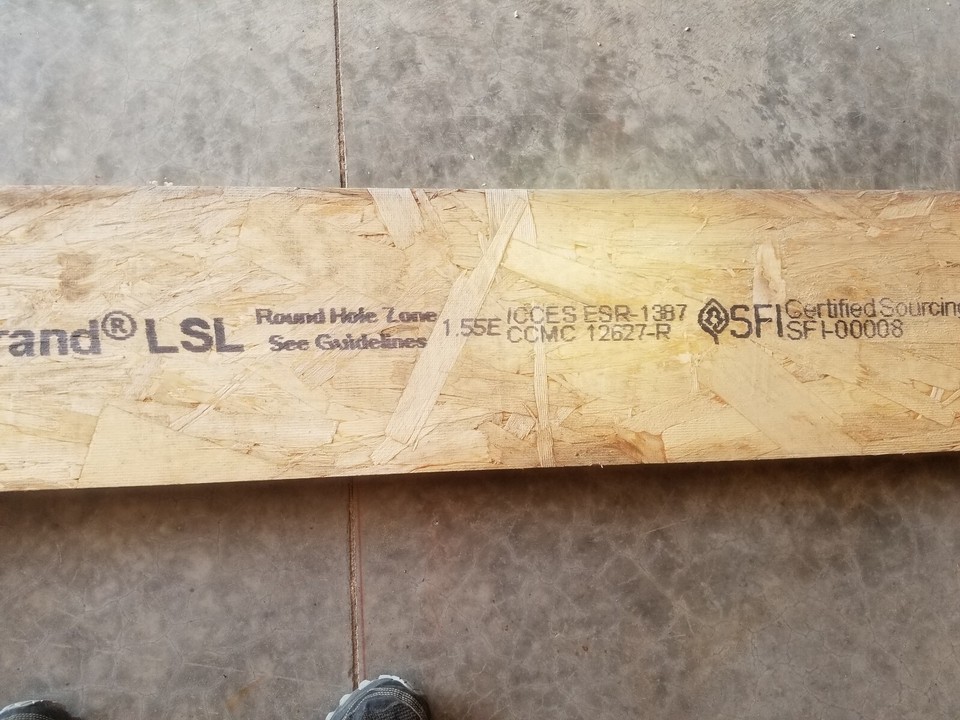 TrusJoist TimberStrand LSL 1-3/4" x 11-7/8" Framing Lumber Headers ...