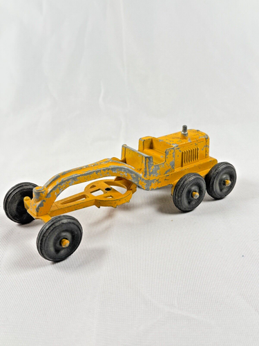 Vintage Yellow Tootsie Toy Truck Mini Farm Vehicle Tractor Die Cast ...