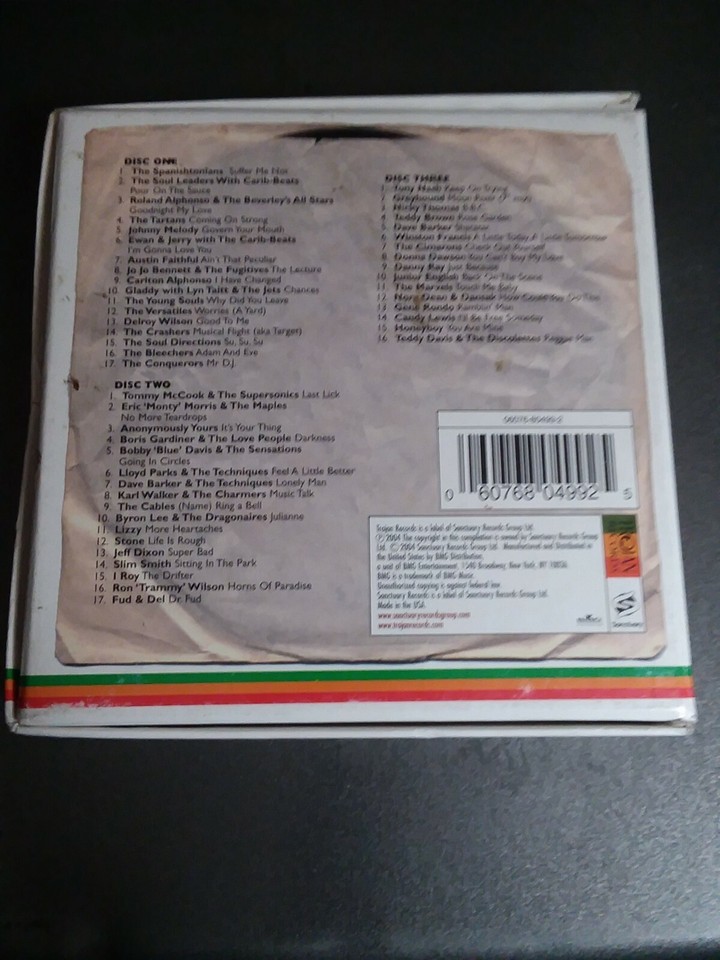 Trojan Reggae Rarities [Box] by Various Artists (CD, May-2005, 3 Discs ...