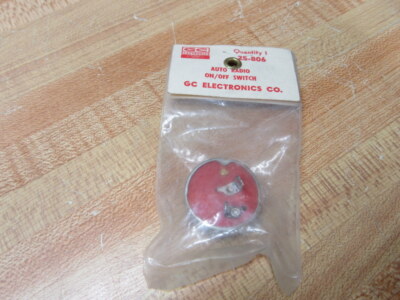 GC Electronics 25-806 Auto Radio On/Off Switch 25806 | eBay