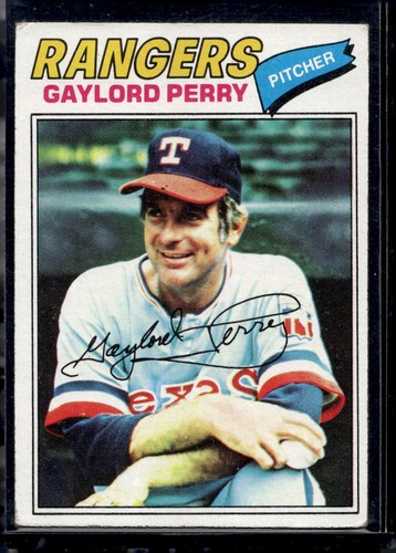 1977 Topps Gaylord Perry HOF #152 - Texas Rangers | eBay