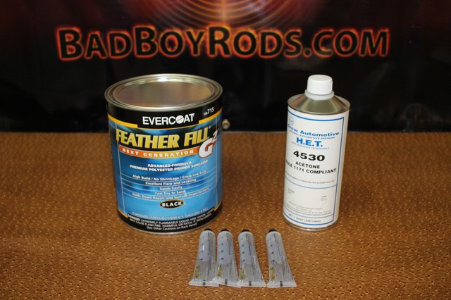 Evercoat 715 Feather Fill G2 Black Polyester Primer Surfacer - 1 Gallon ...