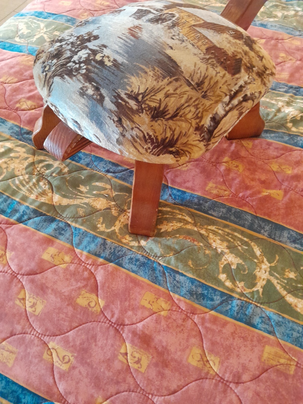 Vintage Turtle Footstool Upholstered, Nice Condition, Vintage piece | eBay