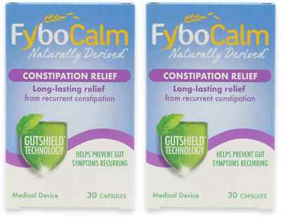 FyboCalm Constipation Relief 30 Capsules X 2 | eBay UK