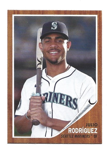 Julio Rodriguez 2025 Topps Heritage H25-11 25th Anniversary ..Save ⚾️n ...