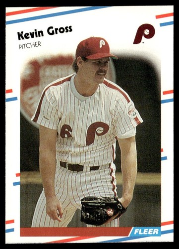 1988 Fleer Kevin Gross Philadelphia Phillies #303 | eBay.de