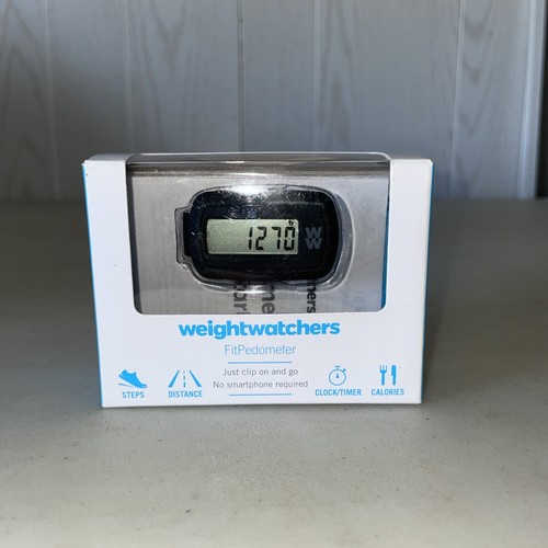 Weight Watchers Fit Pedometer Calculate Steps Distance Timer NEEDS NEW ...