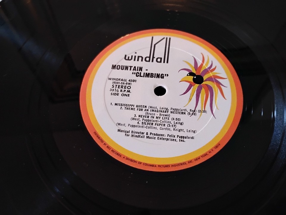 Mountain – Climbing! LP Windfall Records 4501, 1970 Pre-Loved | eBay