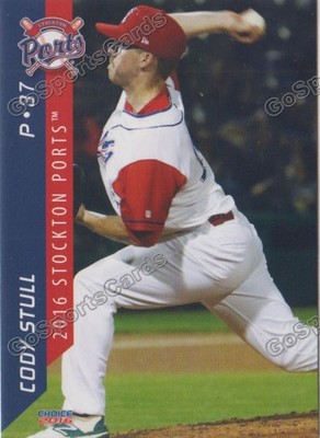 2016 Stockton Ports Cody Stull RC Rookie Oakland Athletics | eBay
