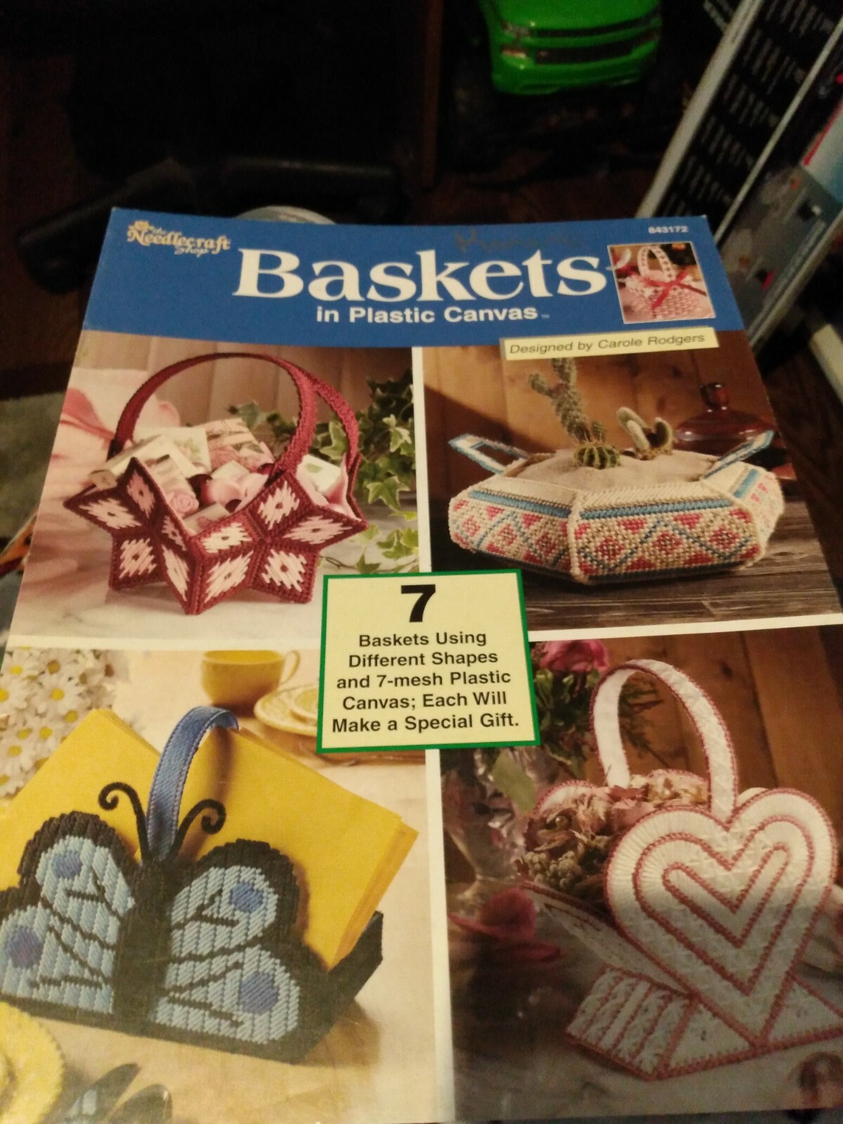 Baskets in Plastic Canvas Patterns The Needlecraft Shop Carole Rodgers ...
