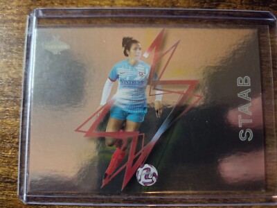 2024 Parkside NWSL Vol. 1 Sam Staab Blits Foil Insert #3 Chicago Red ...