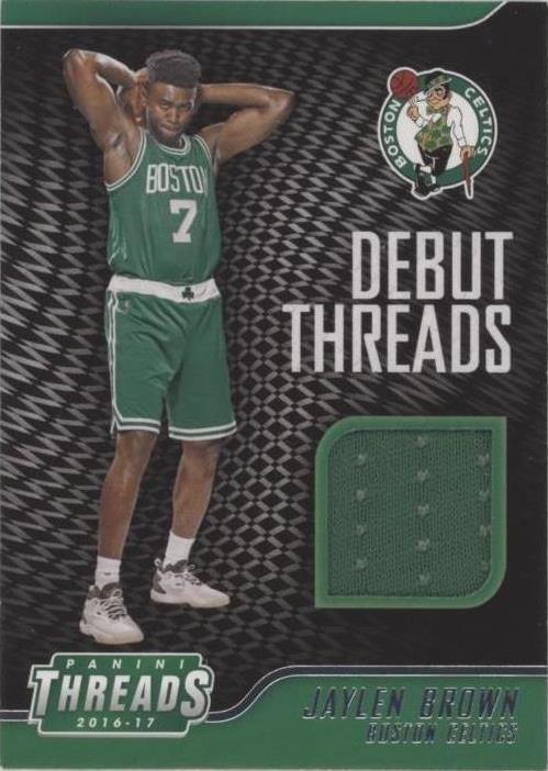 2016-17 Panini Threads - Debut Threads Jaylen Brown #22 (MEM, RC) for sale online | eBay
