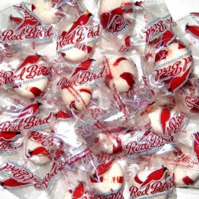 Red Bird Peppermint Candy Puffs ~LOT OF 2 BAGS 5oz each | eBay