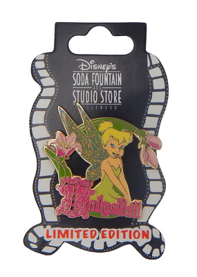 Tinker Bell Soda Fountain and Studio Store LE Disney Park Trading Pin ...