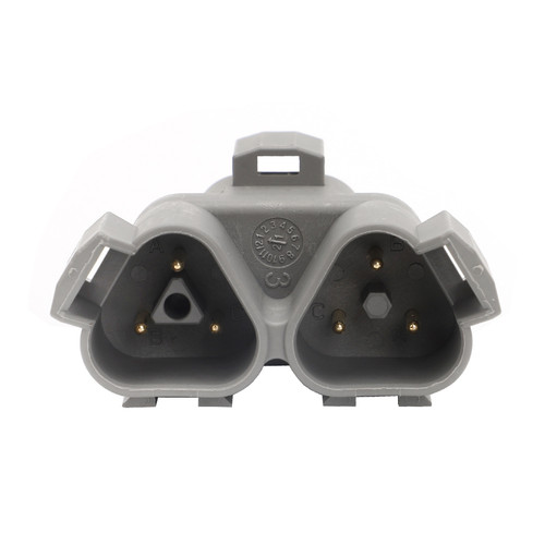 US 2 Set For Deutsch DT Series DT04-3P-P007 3 Way Y Connector ...