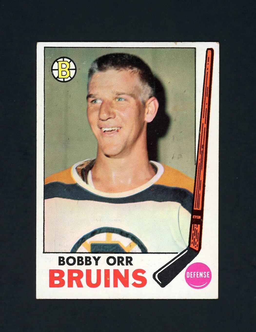 1969-70 Topps Bobby Orr Hockey Card #24 with Stamp Excellent+ | eBay