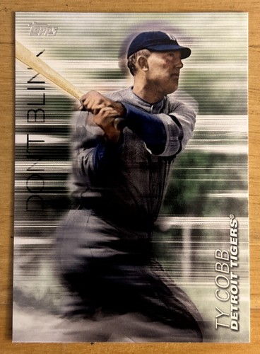 2018 Topps Update Ty Cobb Don’t Blink Baseball Card #DB-19 Tigers HOF ...