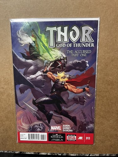 THOR GOD OF THUNDER #13 CVR A GARNEY THE ACCURSED 2013 | eBay