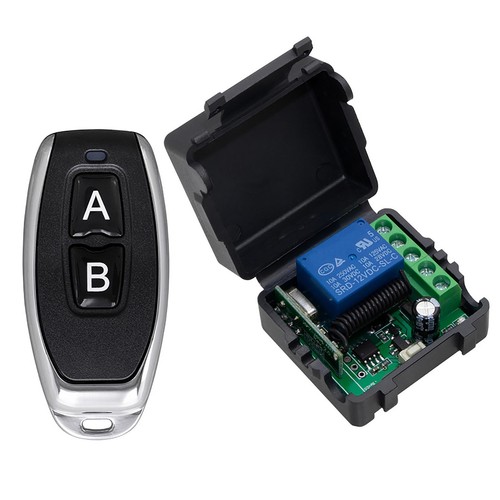 New Multi-Function Wireless Remote Control Switch DC12V Relay On/Off RF ...