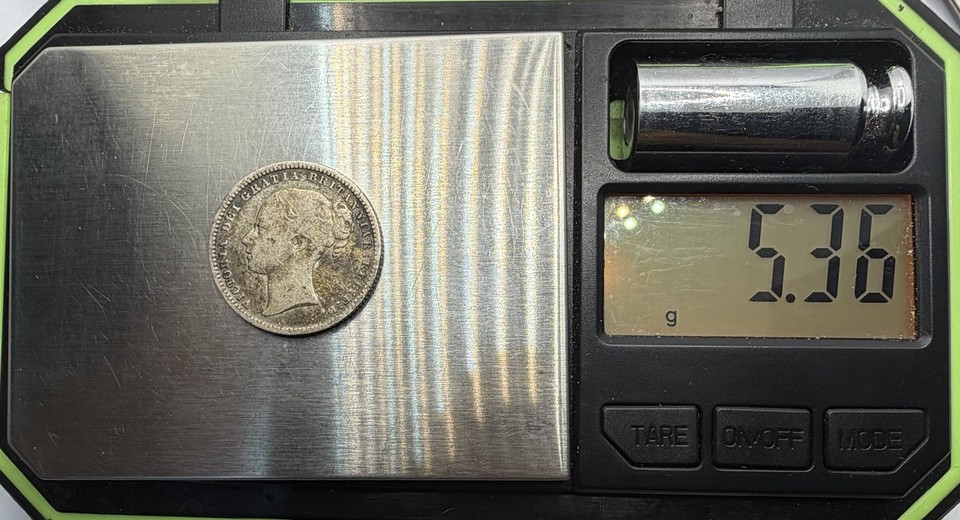 GB 1872 ONE SHILLING UK BRITISH QUEEN VICTORIA SILVER COIN (.925) 23 ...