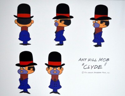 WACKY RACES / ANT HILL MOB - CLYDE Model Sheet PRINT Hanna Barbera | eBay