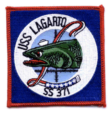 3" NAVY USS SS-371 LAGARTO EMBROIDERED PATCH | eBay