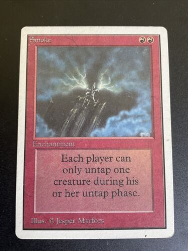 MTG Smoke Unlimited magic the gathering actual pics MP | eBay