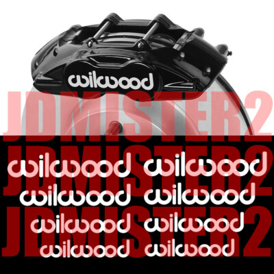 Wilwood Brake Caliper Decal Sticker Hi Temp Vinyl Decal Sticker *Fast ...