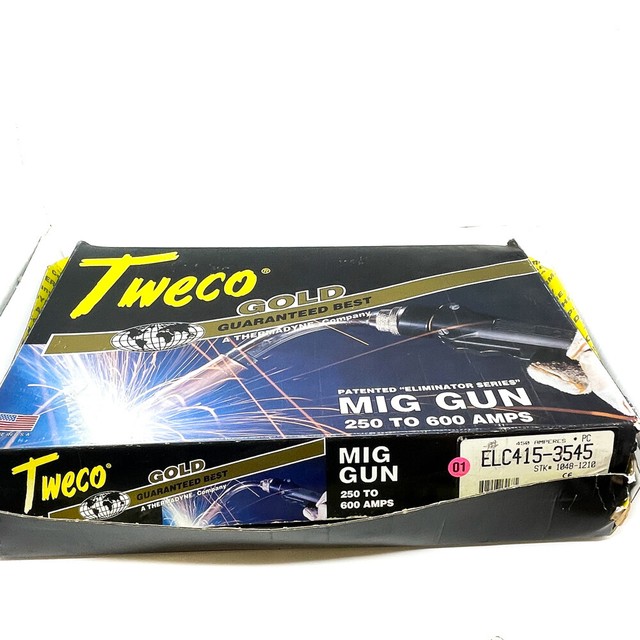 Tweco Eliminator 15' Mig Gun 450A 1048-1210 for sale online | eBay