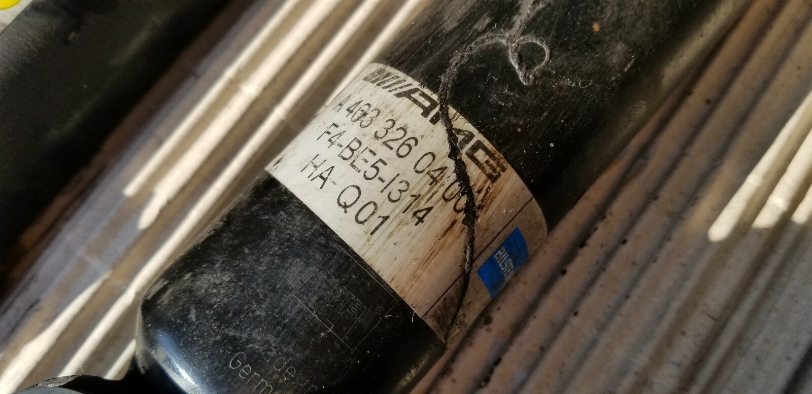 MERCEDES G63 G WAGON SHOCK ABSORBER SET FRONT REAR LEFT RIGHT OEM ...