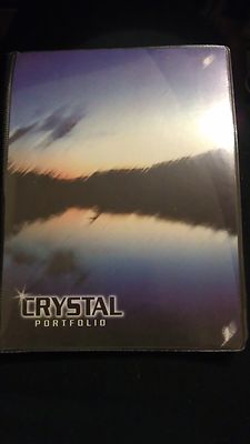 New Crystal Portfolio Photo Album Mini soft photo album for 4 by 6 ...