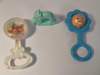 Vintage Baby Rattle Lot | eBay