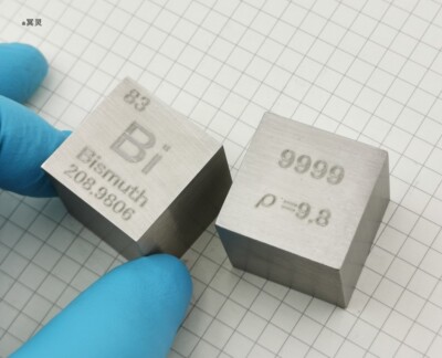 1pcs 25.4mm (1in) Bismuth Metal 99.99% Cube Bi Pure for Element ...