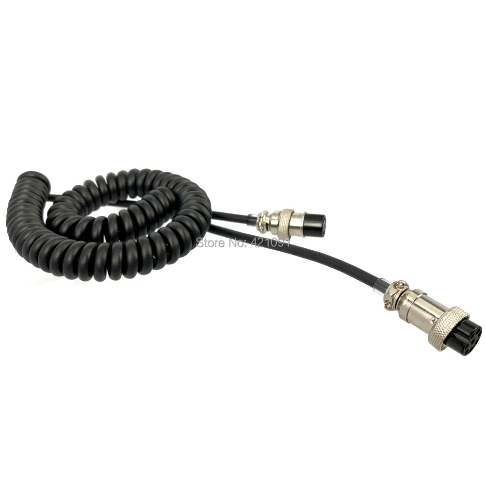 8 Pin Mic Microphone Extension Cable FOR YAESU ICOM KENWOOD Radio ...
